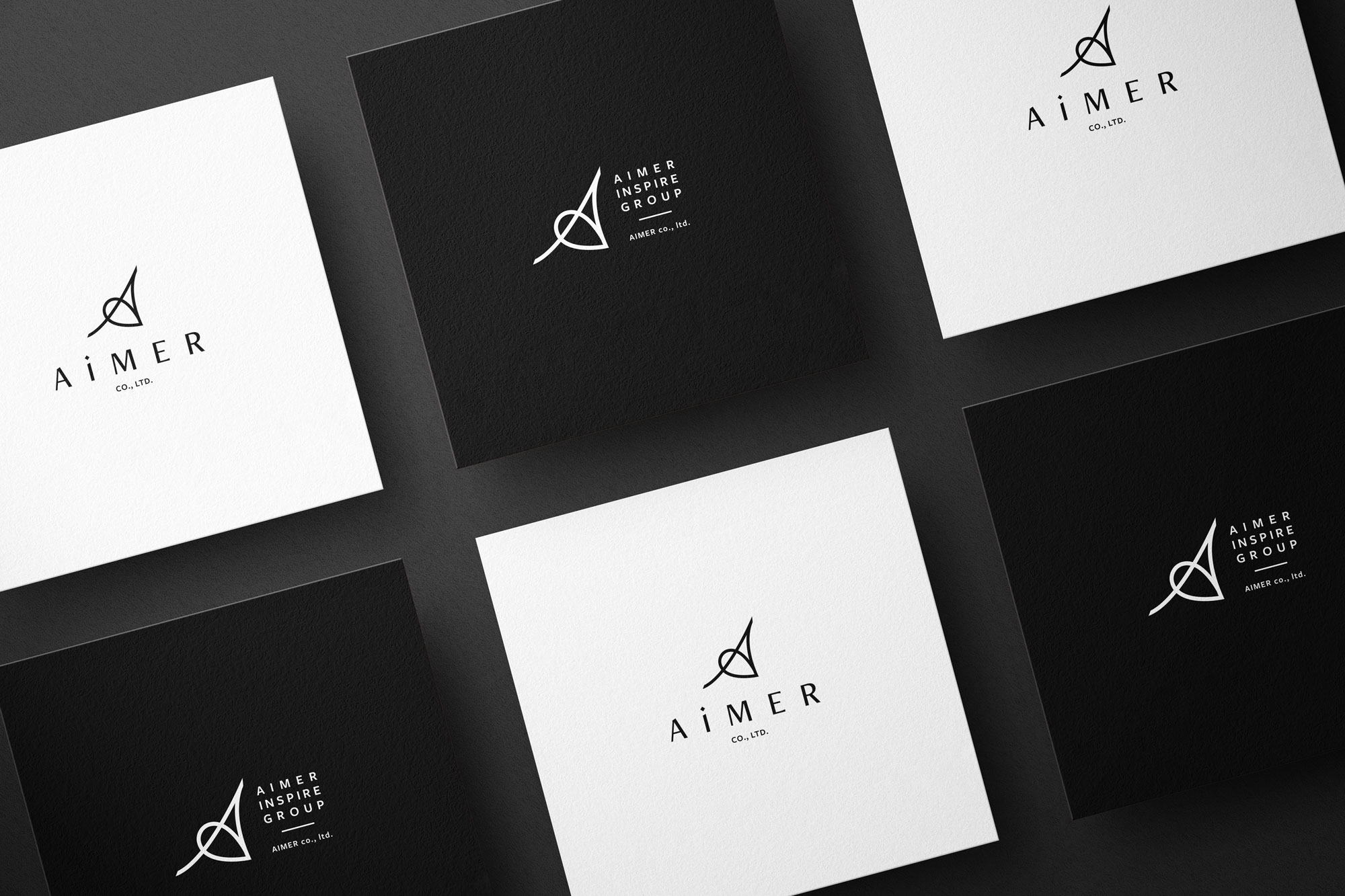 株式会社AIMER様 ロゴデザイン - WATONAND｜青森県弘前市グラフィック・Webデザイン制作